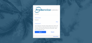 Sign Up for Your ProService Login